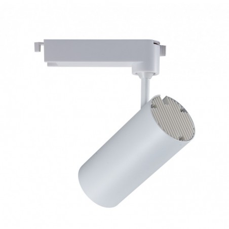 Foco a riel Monofasico LED 25W 4000K Blanco (LED Integrado)