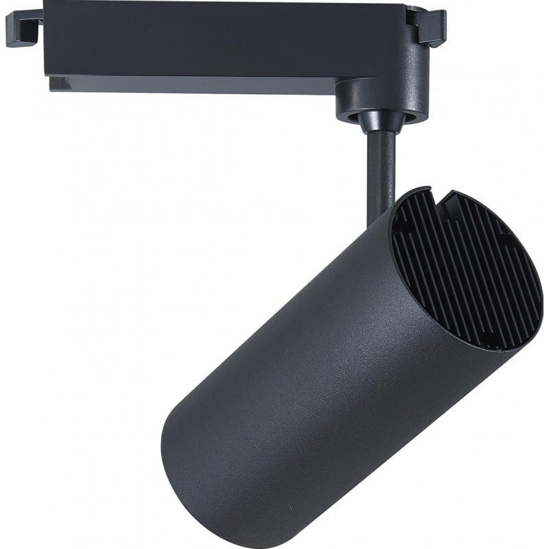 Foco a riel Monofasico LED 25W 4000K Negro (LED Integrado)